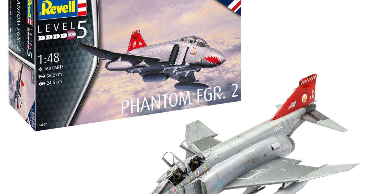 Revell : British Phantom FGR Mk.2 : 1/48 Scale – Genessis Models