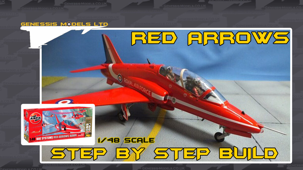 Airfix : BAe Hawk T1 Trainer Red Arrows : 1/48 Scale Model : Basic ...