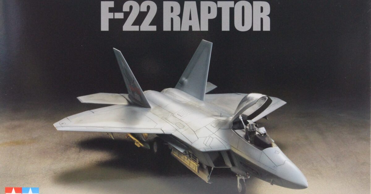 F-22 RAPTOR : TAMIYA : 1/72 SCALE : IN BOX REVIEW – Genessis Models
