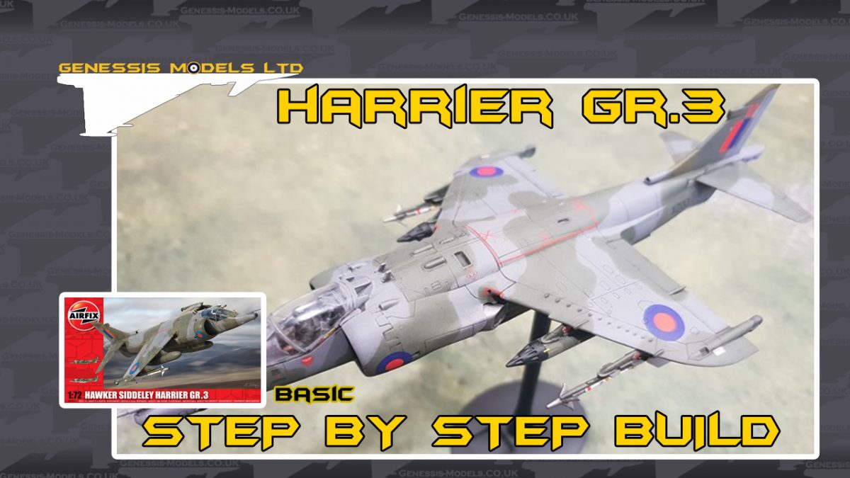 Beginners Guide To Scale Modeling : Harrier GR.3 : Basic Step By ...