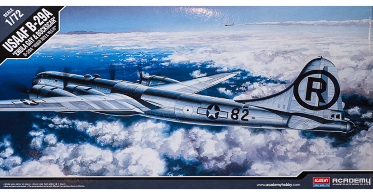 Academy : USAAF B-29A : 1/72 Scale Model : In Box Review – Genessis Models