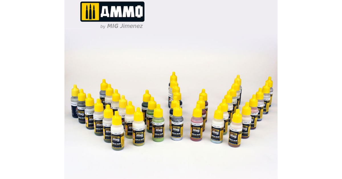 Ammo: Ammo By Mig Jimenez : Paint Range : Product Review – Genessis Models