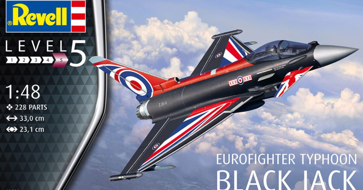 Revell : Eurofighter Typhoon BLACK JACK : 1/48 Scale – Genessis Models