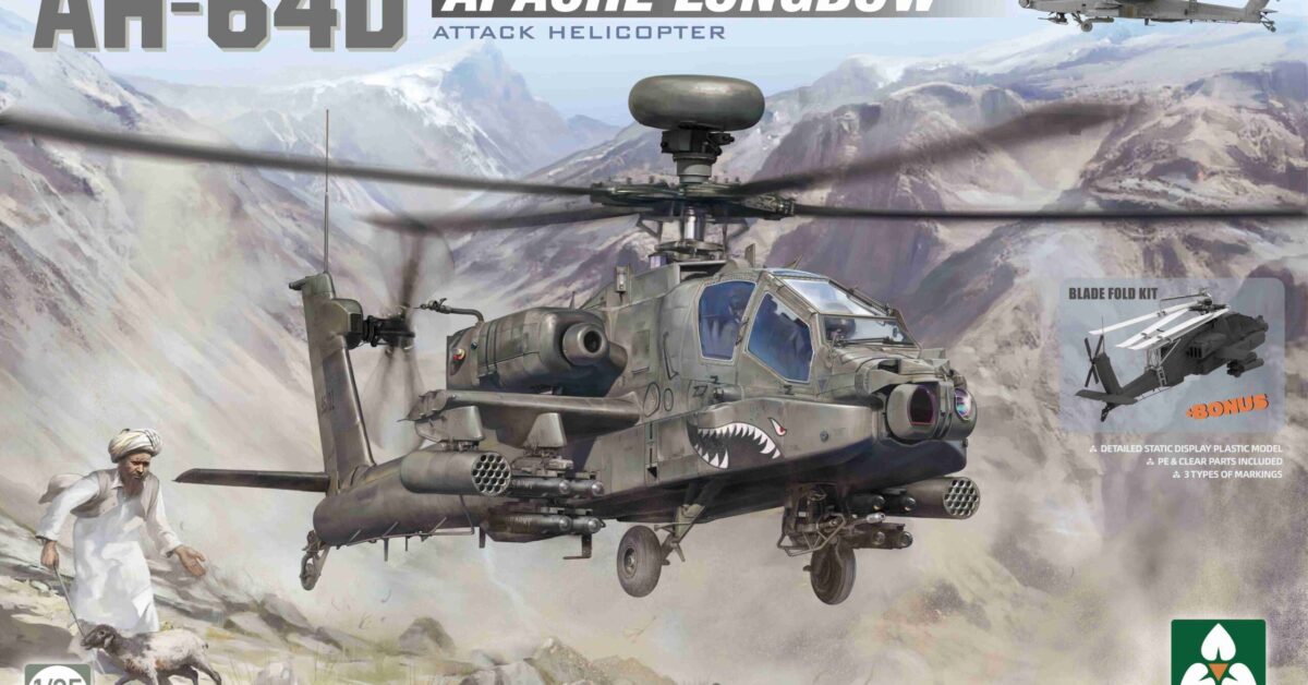 BOEING AH-64D APACHE LONGBOW ATTACK HELICOPTER : TAKOM : 1/35… – Genessis Models