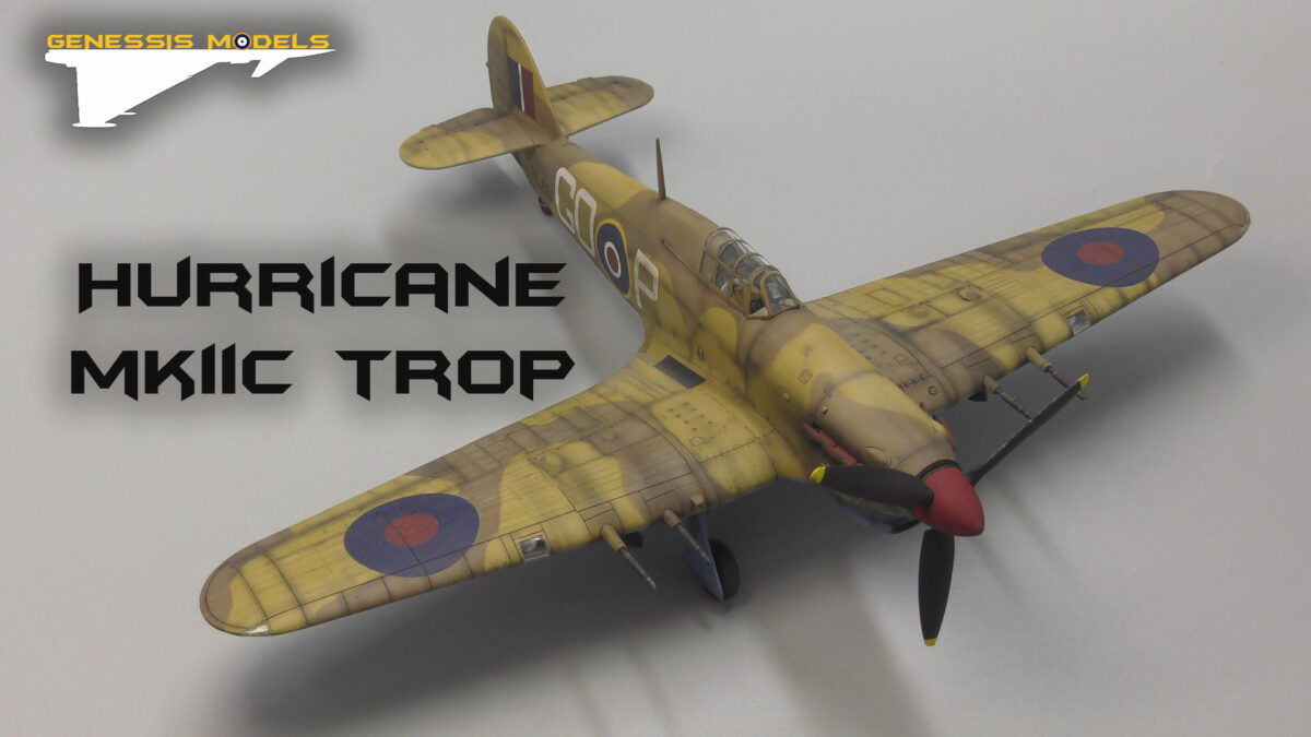 HURRICANE MKIIC TROP : RAPID VIDEO BUILD : ARMA HOBBY : 1/48 SCALE ...
