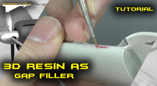 3D RESIN AS A FILLER FOR GAPS AND SANDING : TUTORIAL – Genessis Models