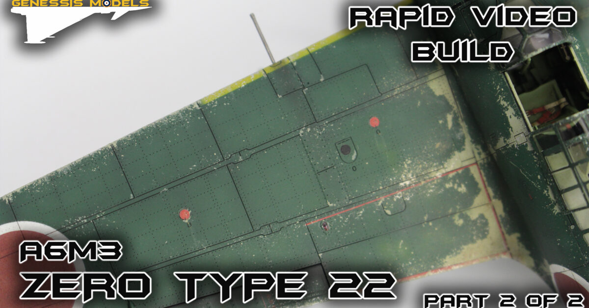 A6M3 ZERO TYPE 22 : RAPID VIDEO BUILD : EDUARD : 1/48 SCALE MODEL ...